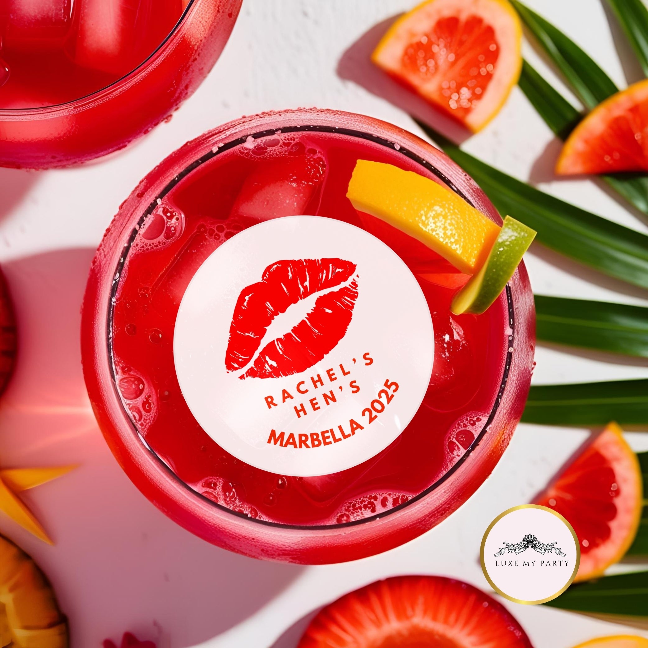 Kissy Kissy Boom Boom’ Edible Drink Toppers – Drink Pretty